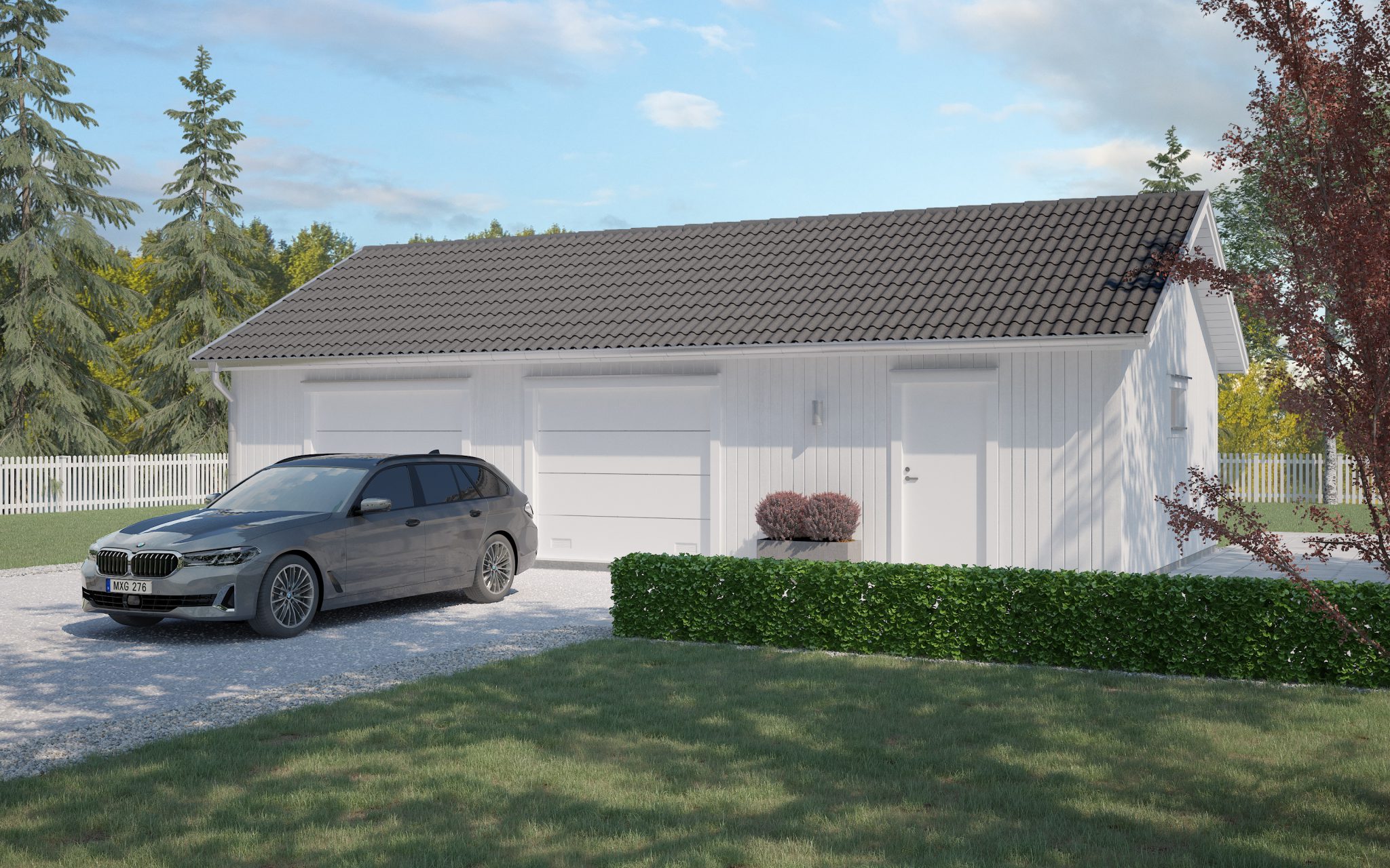 Nyhet! Färdiga garagepaket i lösvirke - Alingsås Huspaket
